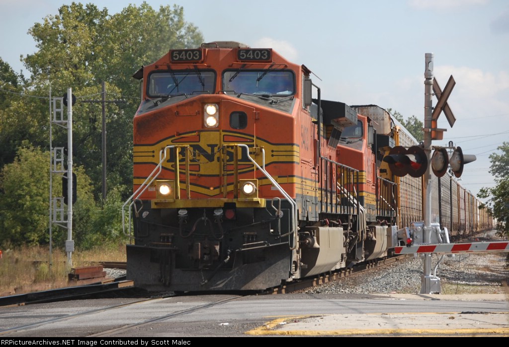 BNSF 5403 & 4306